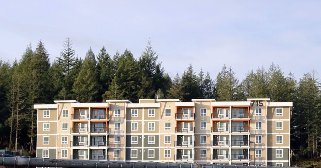 New 132-unit affordable housing development completed in Langford