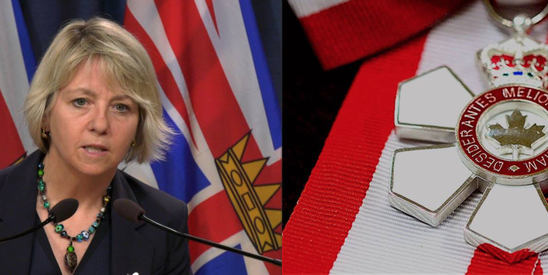 Dr. Bonnie Henry has been nominated to receive the Order of Canada