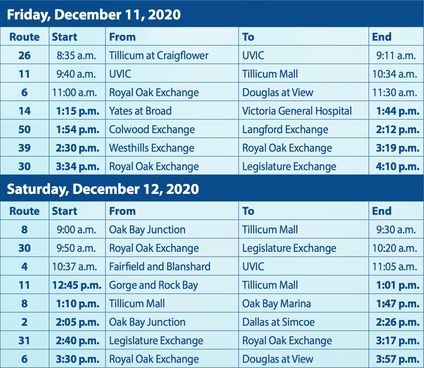 When and where to look out for BC Transit’s Santa Bus in Victoria this year