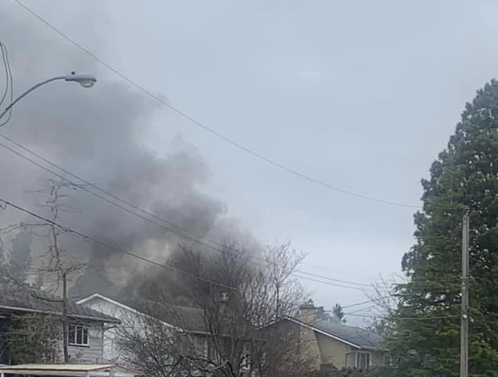 Fire crews battle house fire in Sidney Sunday afternoon