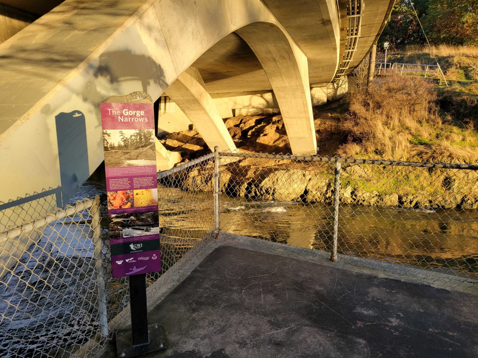 Esquimalt Gorge Park is home to one of the oldest archaeological sites ...