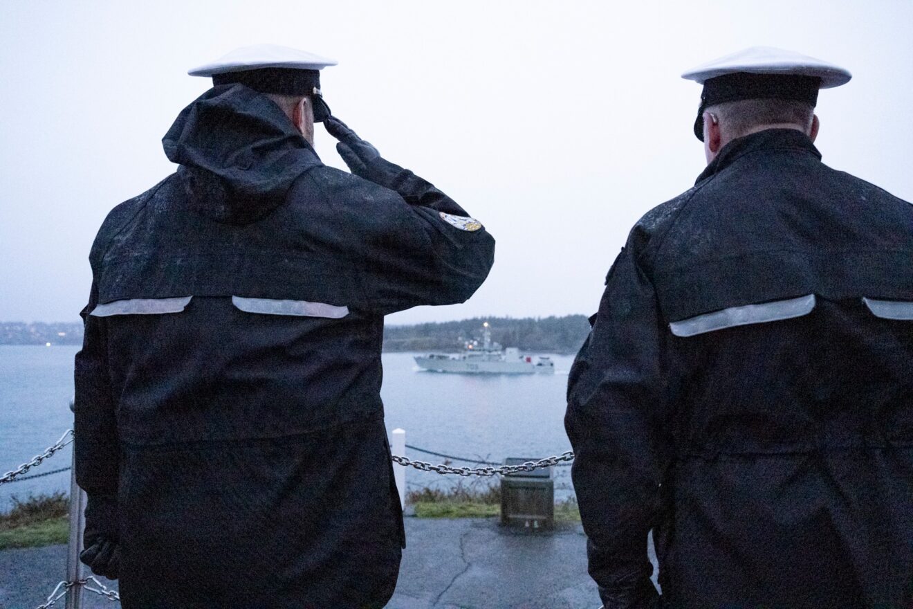 HMCS Edmonton will return to its home port at CFB Esquimalt this Friday