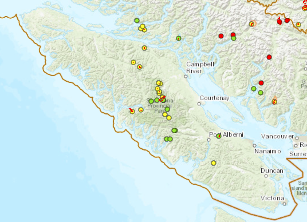 Campfire ban lifted on Vancouver Island despite persistent wildfire season