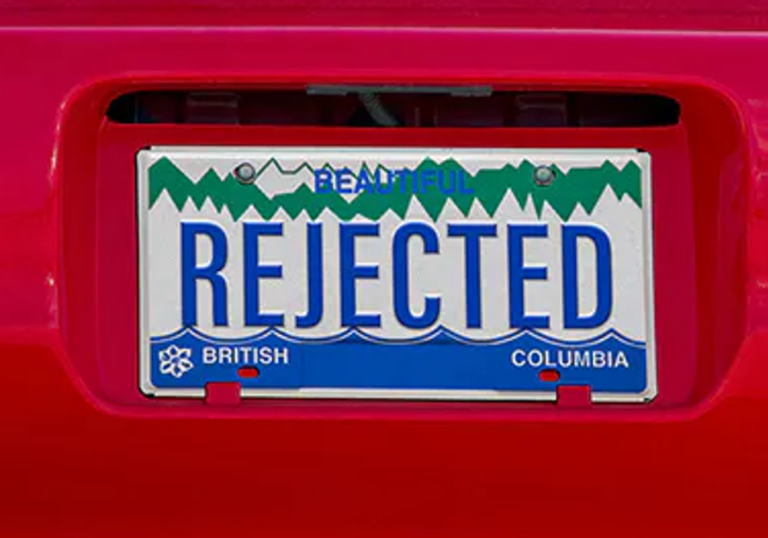 ‘SO-HIGH’ and ‘UNSAFE’ among the 2,600 personalized BC licence plates ...