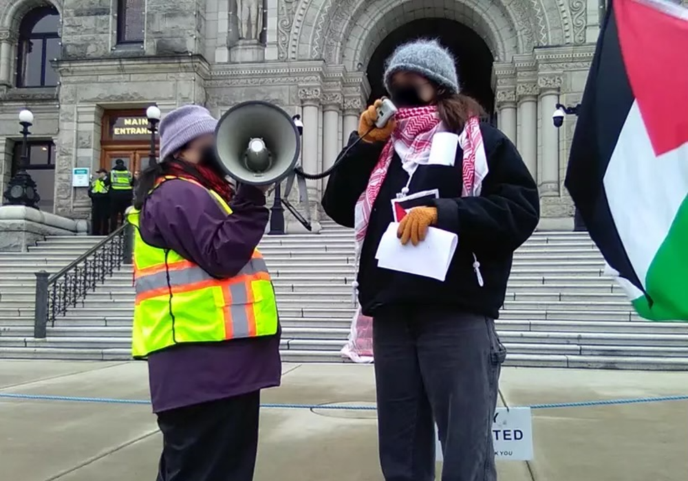 Protester commits to hunger strike and demands action from BC to aid ...