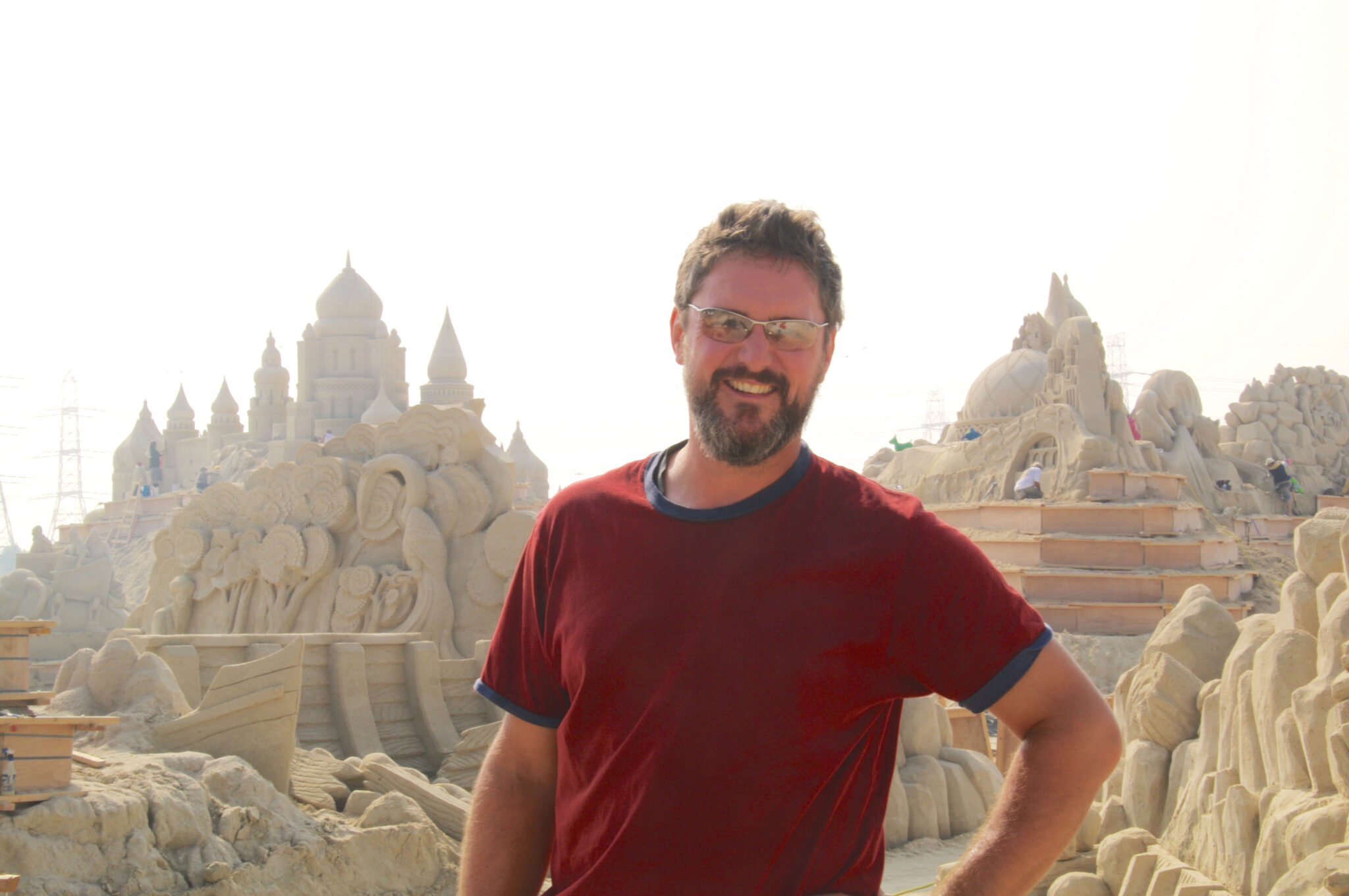 Victoria-based sand sculptor captures enchanting images in largest-ever ...