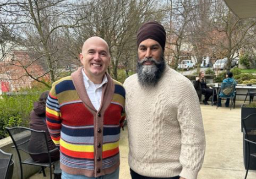 NDP leader Jagmeet Singh responds to President Trump’s tariffs while ...