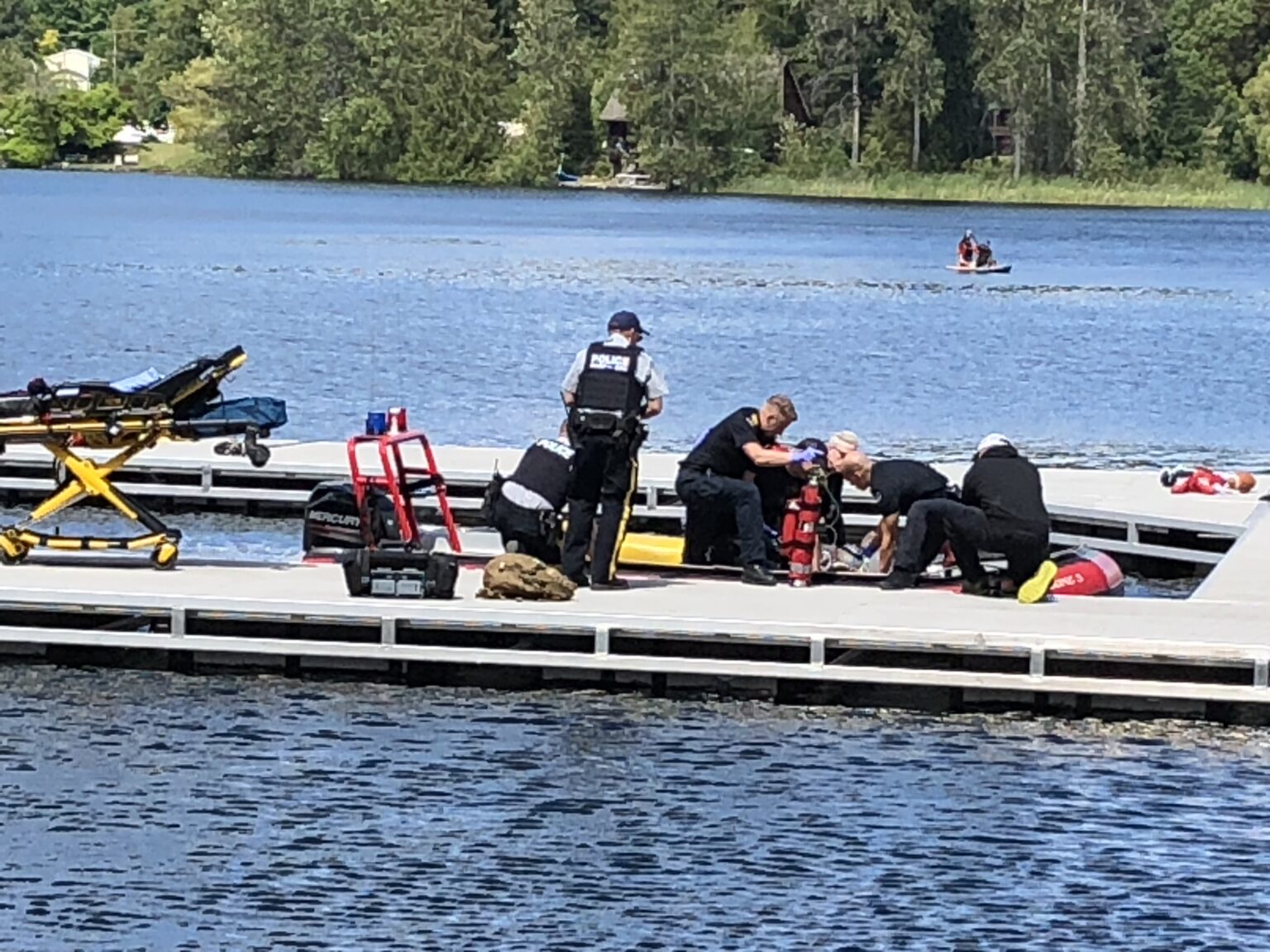 17-year-old in critical condition after nearly drowning at Langford Lake