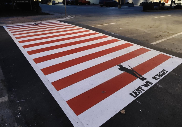 ‘Reminder of the sacrifices’: Langford unveils new crosswalk dedicated ...