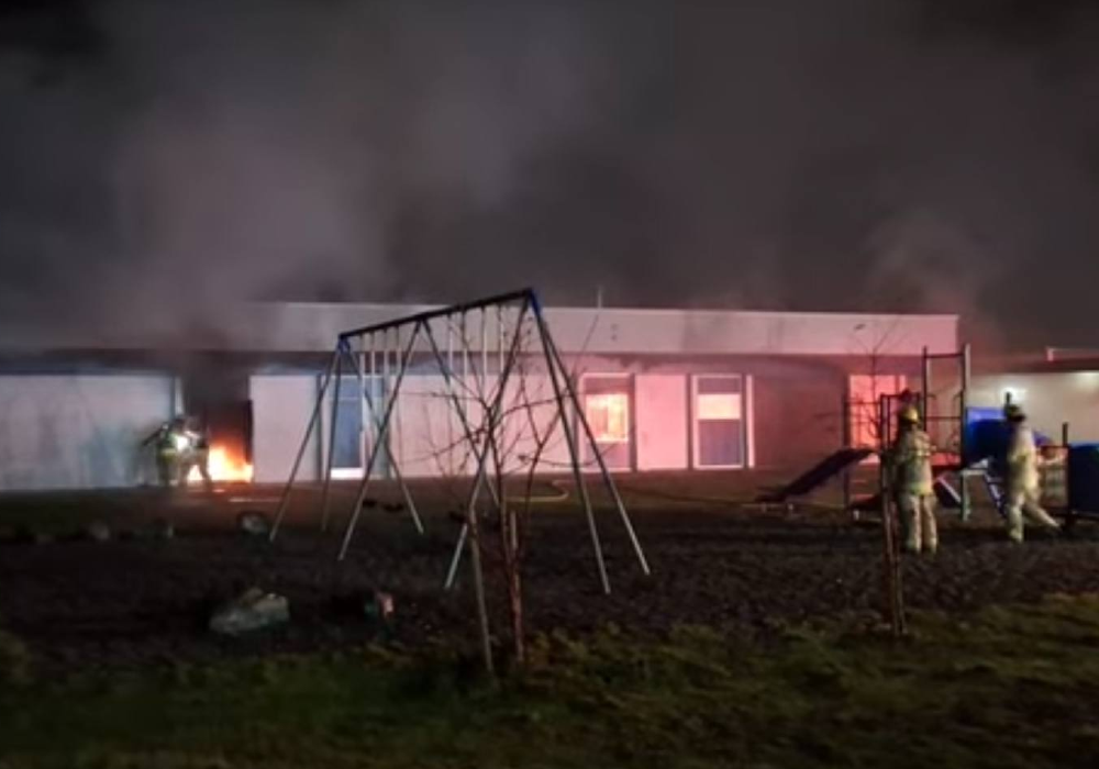 New Year’s Eve fire at North Cowichan elementary school deemed ...