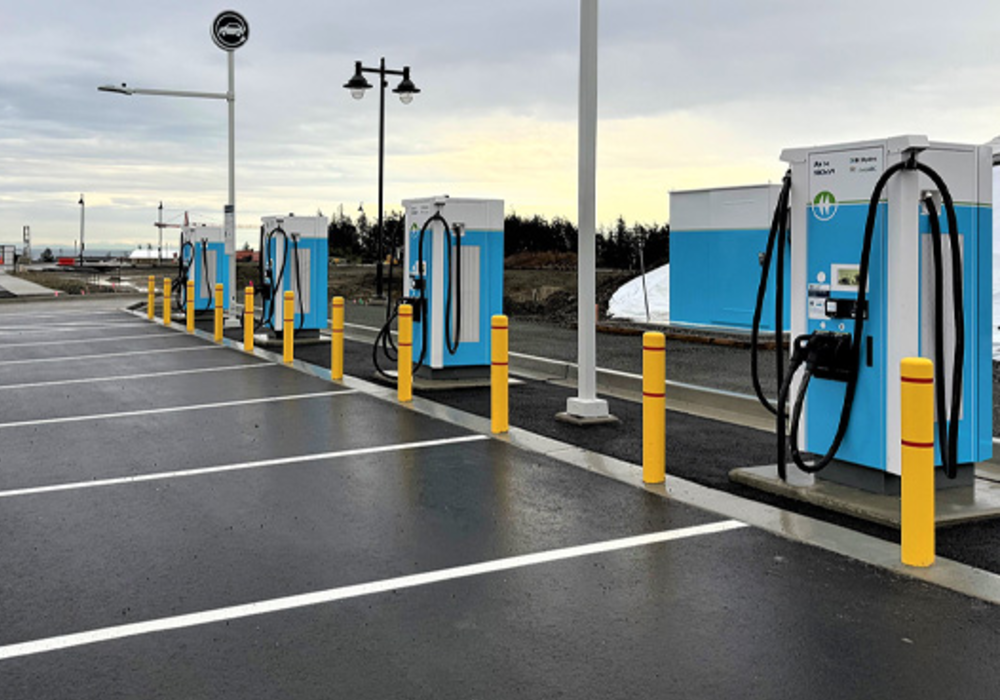 Colwood is now home to Vancouver Island’s very first EV fast-charging hub
