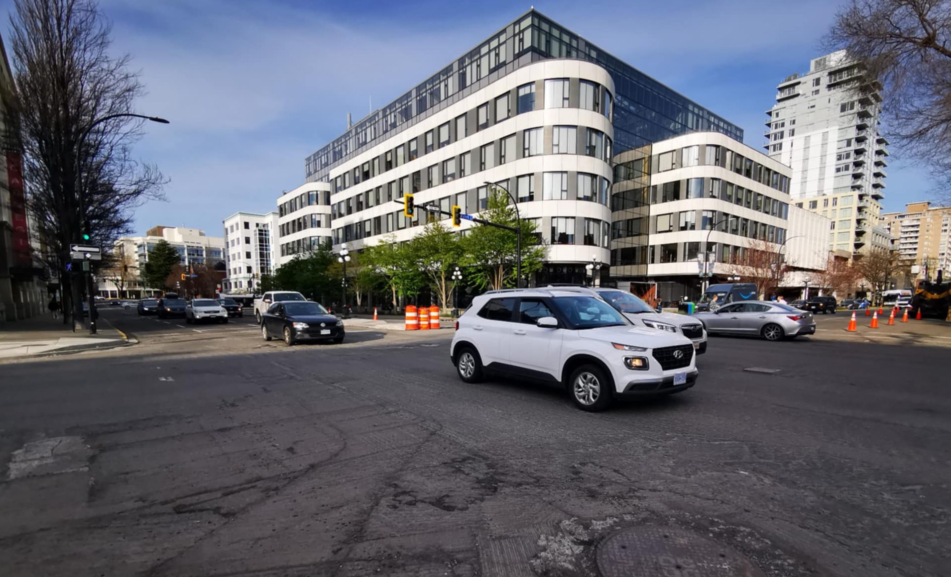 Victoria warns of major traffic delays along Blanshard as final paving ...