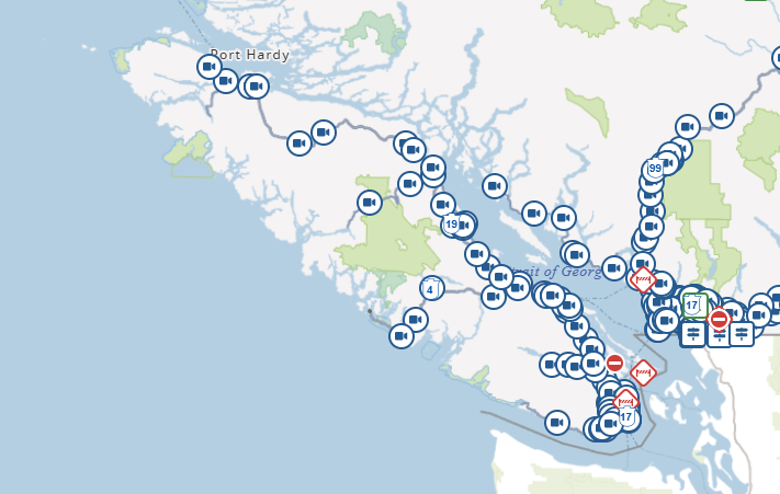 DriveBC enhances website to allow easier access to viewing ongoing ...