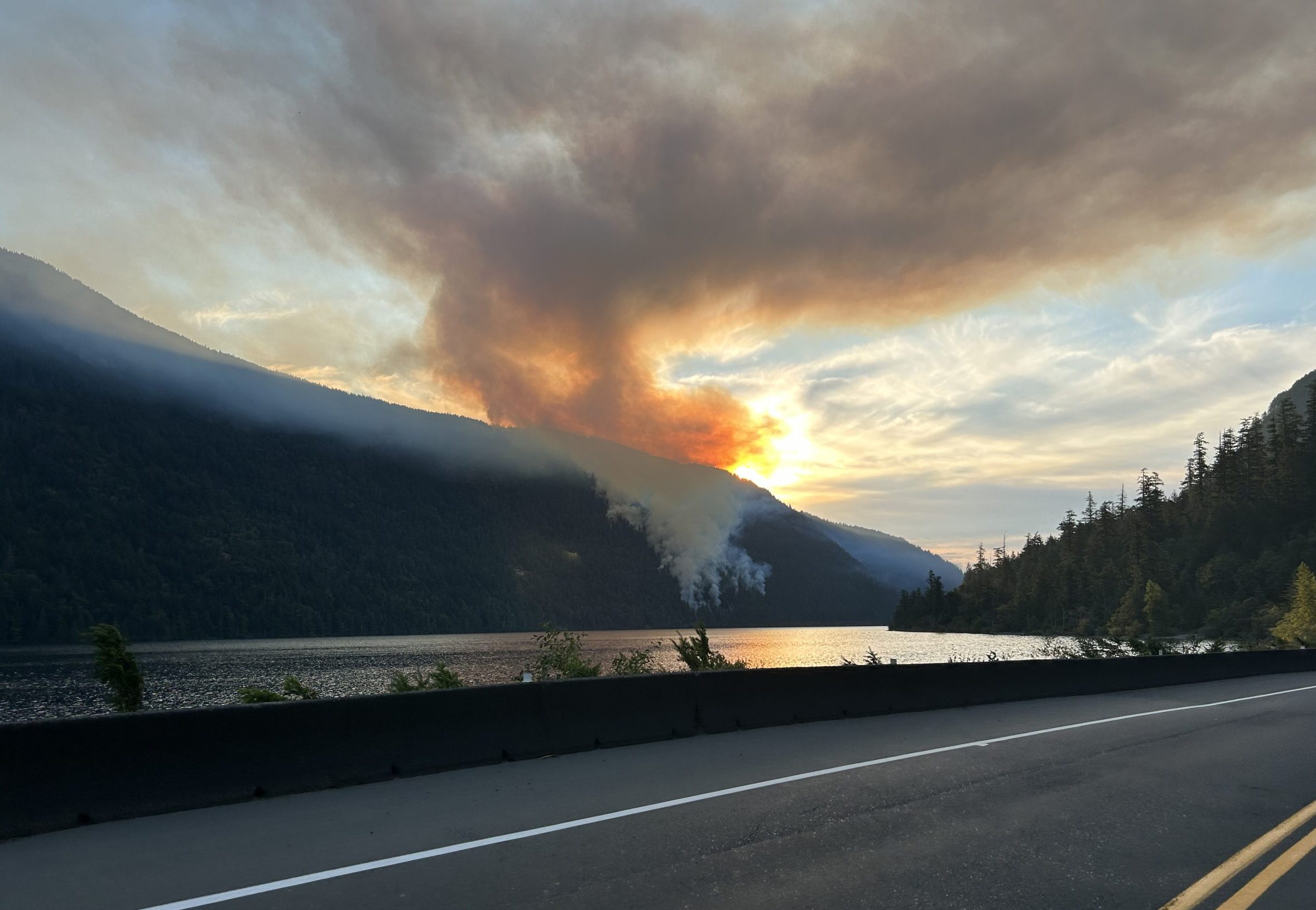 Evacuation order issued Cameron Lake area as wildfire grows to 40 hectares