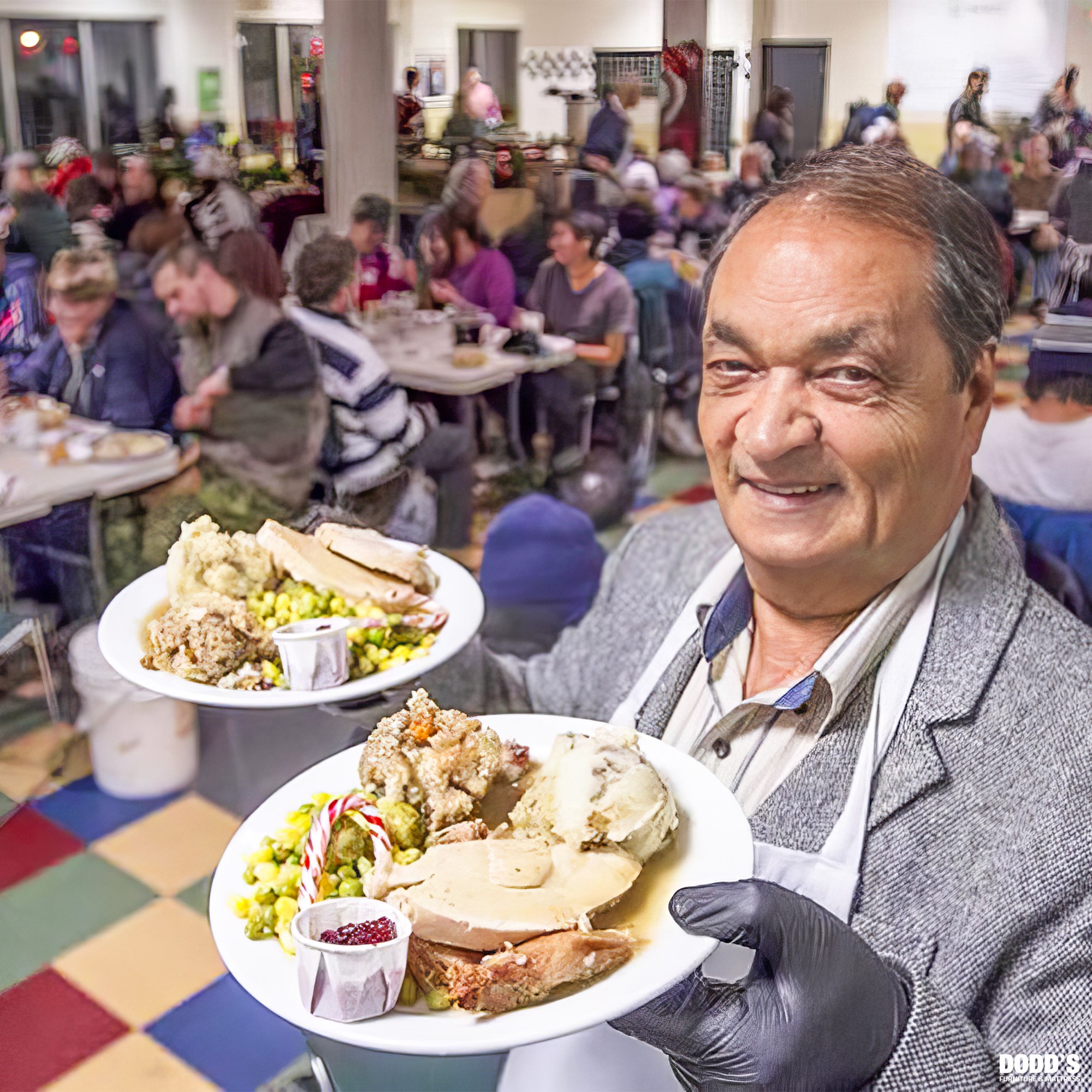 Dodd’s annual Thanksgiving dinner returns to Our Place