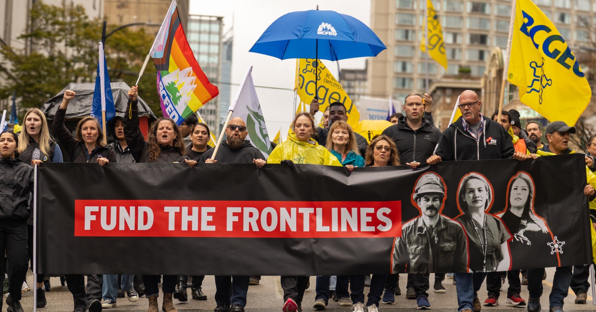 ‘We are not backing down’: BCGEU strike to bring huge crowds to ...