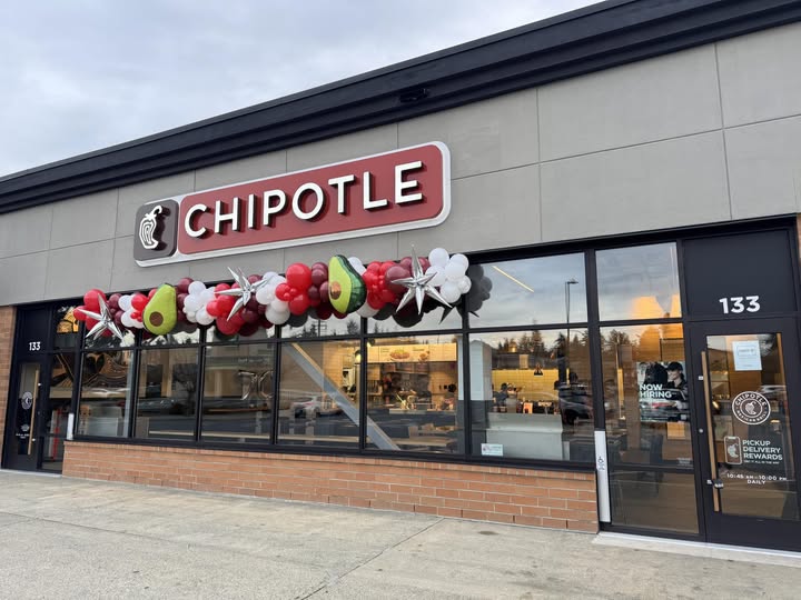 Chipotle opens second Vancouver Island location at Westshore Town Centre