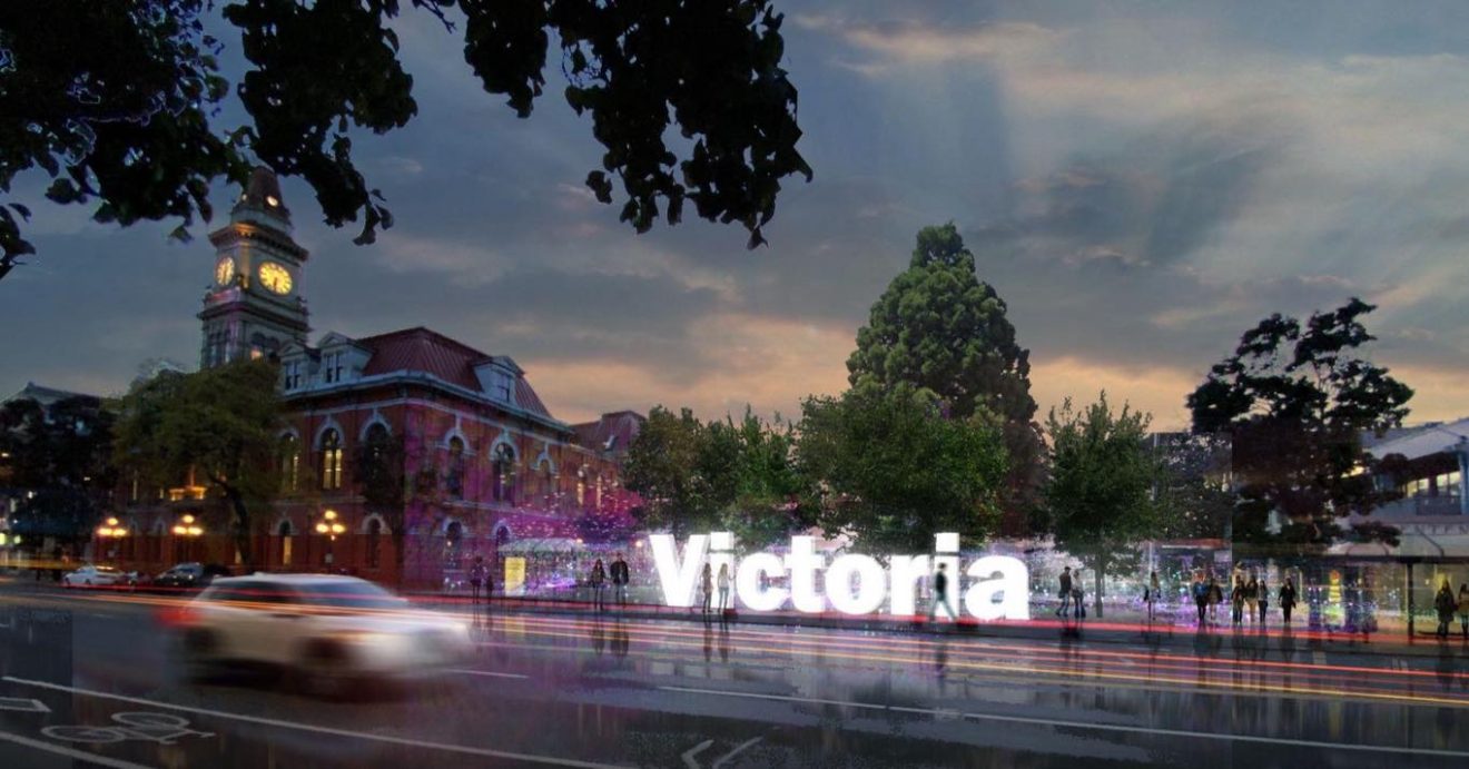 Local group offers to donate landmark 'VICTORIA' sign for revamped ...