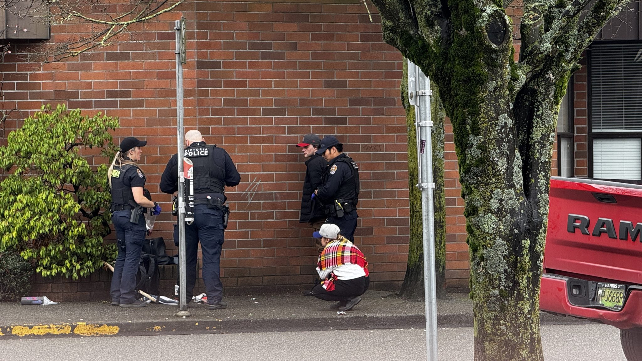 Arrest occurs as VicPD reintroduces dedicated 'Beat Team' to media