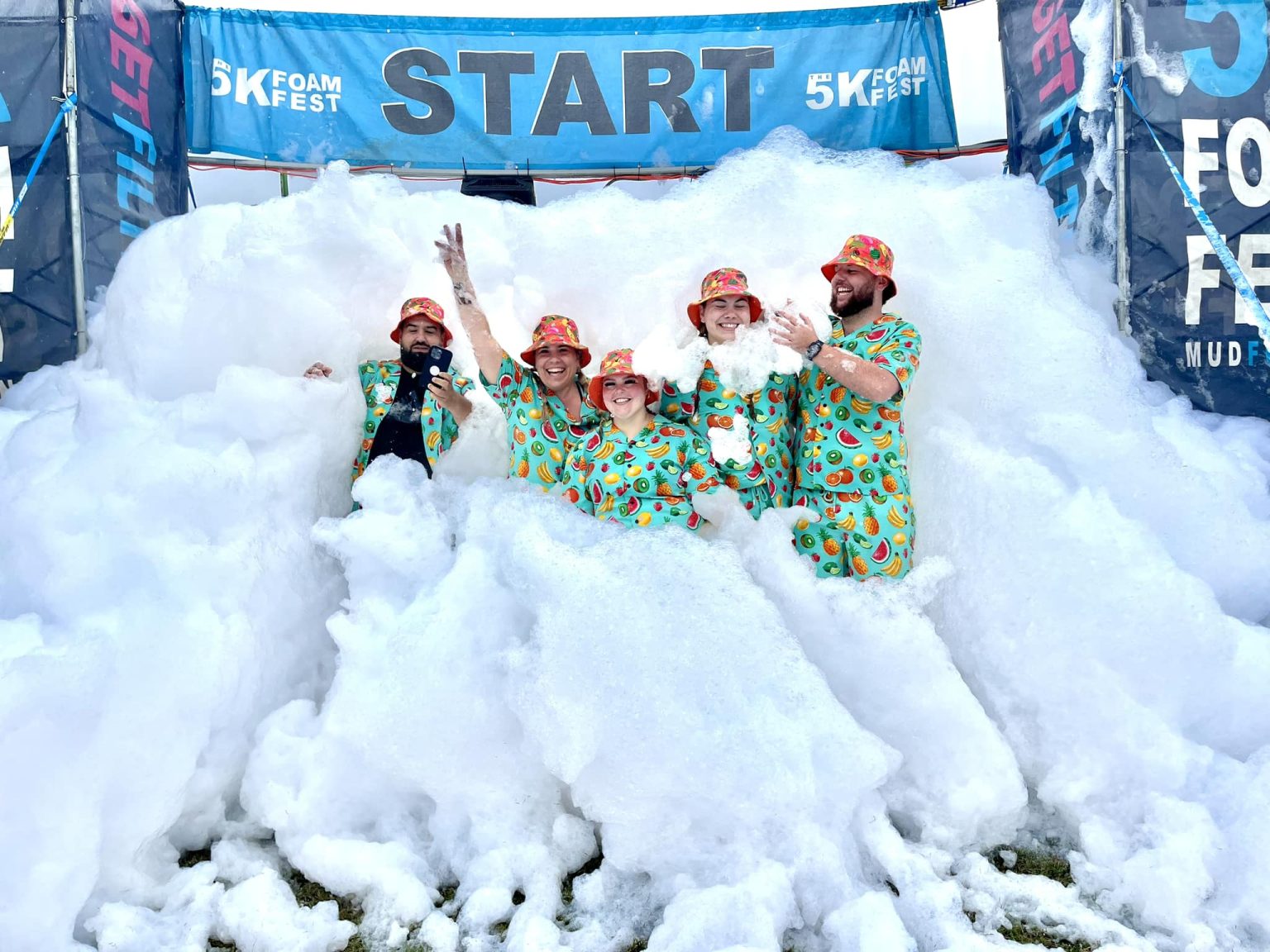 Thousands expected at giant foam-filled obstacle course in Lake Cowichan