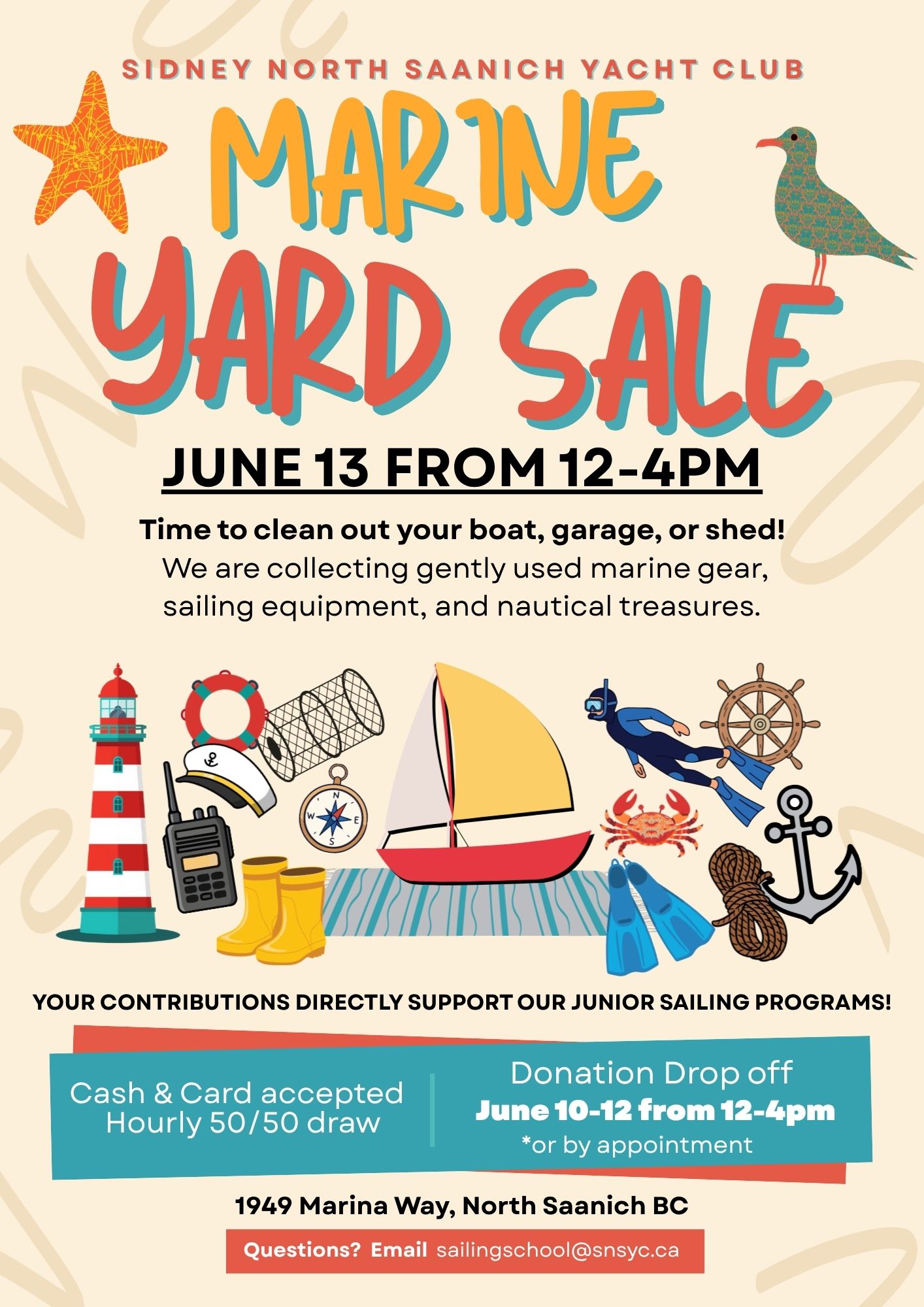 Huge Marine Yard Sale - Victoria Buzz